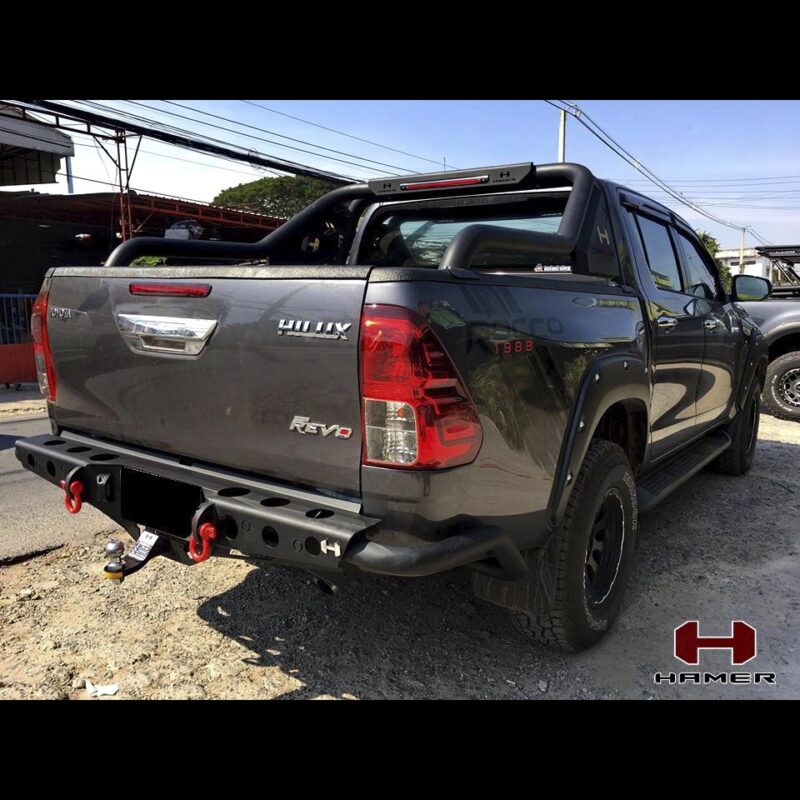 Parachoques Trasero Serie-G Toyota Hilux 2016-2023 - Trustus