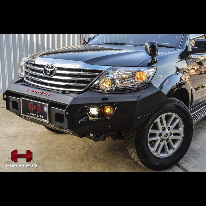 Parachoques Delantero Serie-M Doble Luz Toyota Hilux 2016-2023 - Trustus
