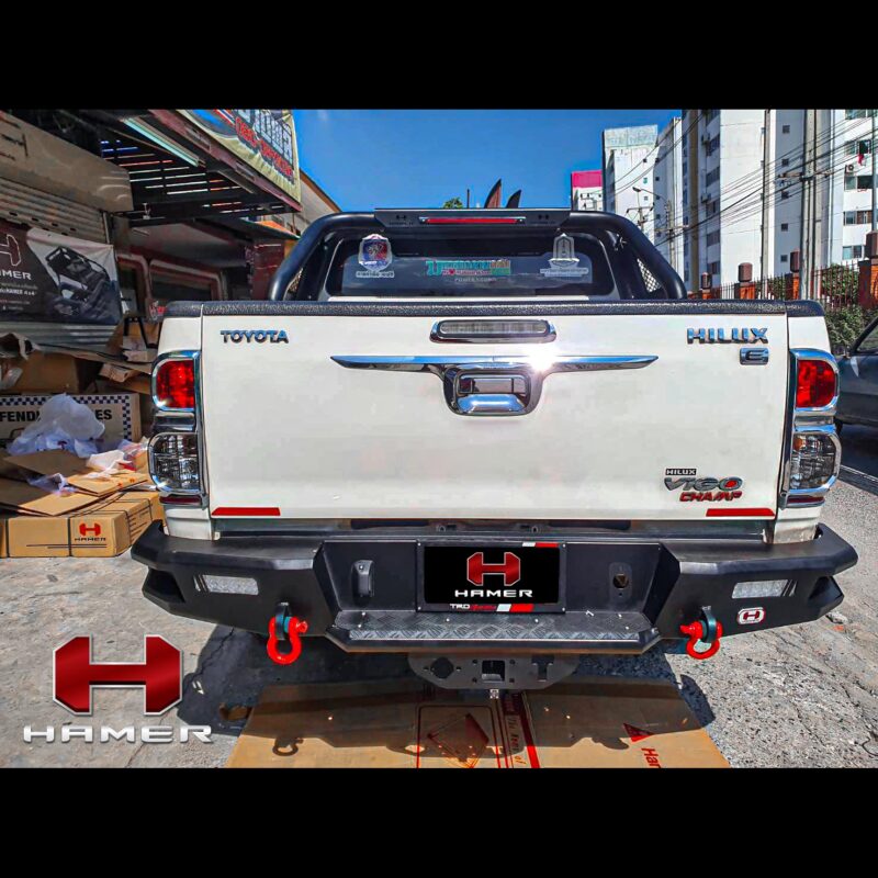 Parachoques Trasero Serie-M Toyota Hilux 2011-2015 - Trustus