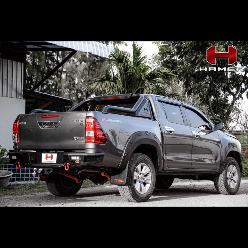 Parachoques Trasero Serie-M Toyota Hilux 2016-2023 - Trustus